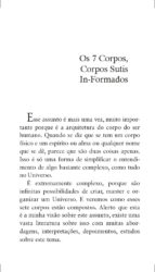 Os 7 Corpos Sutis, In-Formados – 2a edição 2019 – Editora LinearB